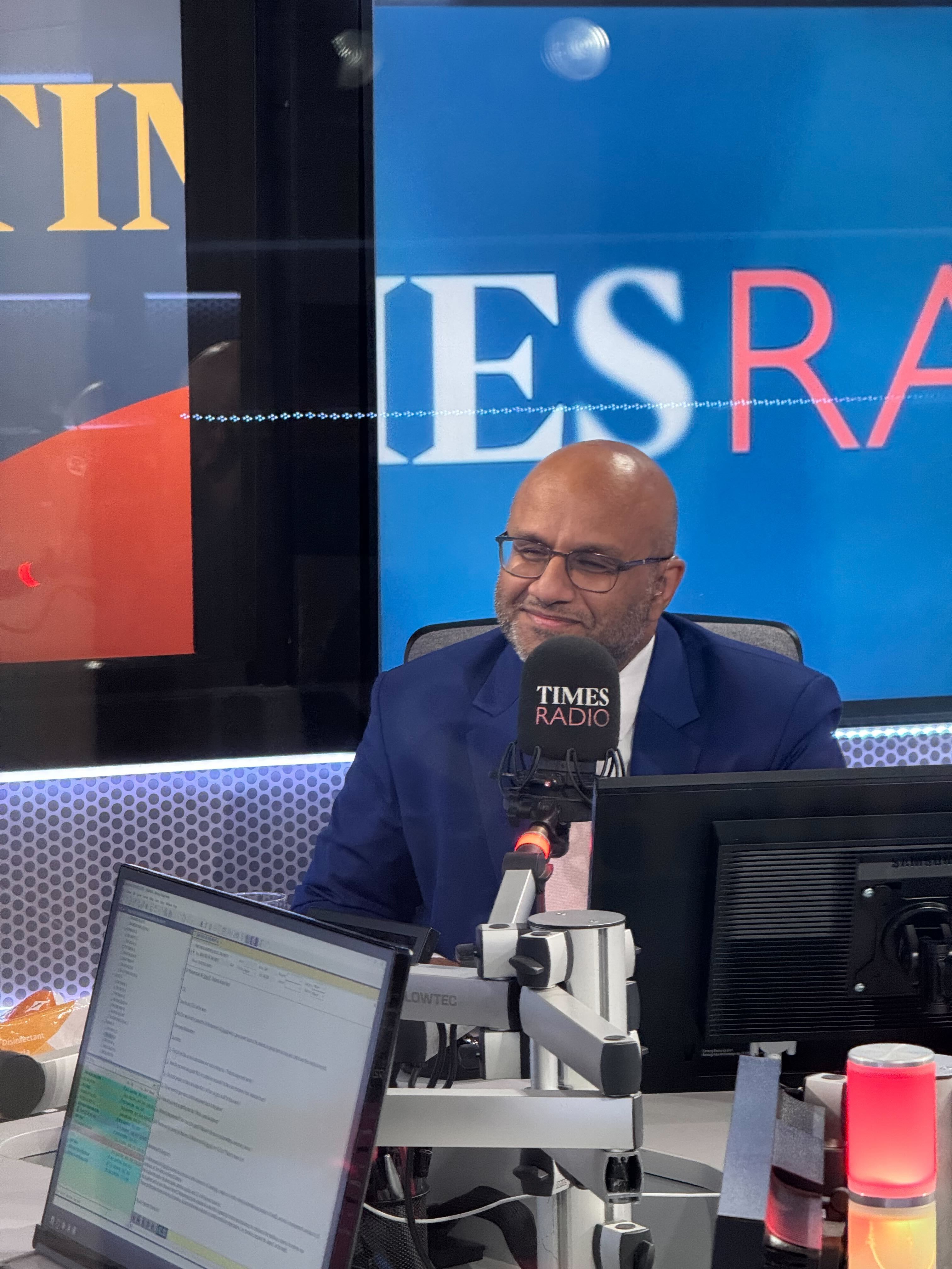 Interview with Times Radio – CEO blog at Patients know best